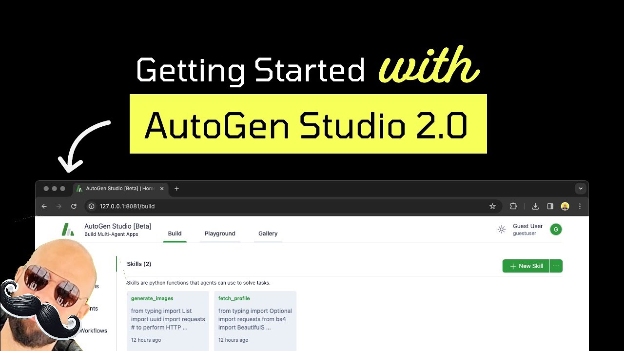 An overview of AutoGen Studio 2.0 in under 10 minutes! - Method Lab AI