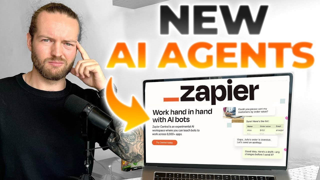 WATCH THIS Before You Try ZAPIER CENTRAL AI Agents - Method Lab AI